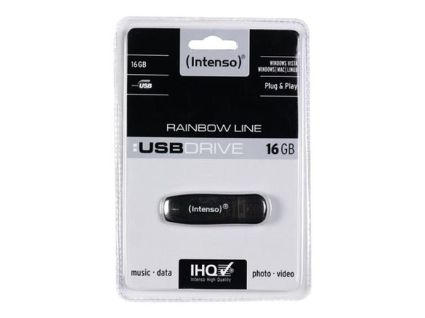 Intenso 16GB Rainbow USB Flash Drive – akcom.net